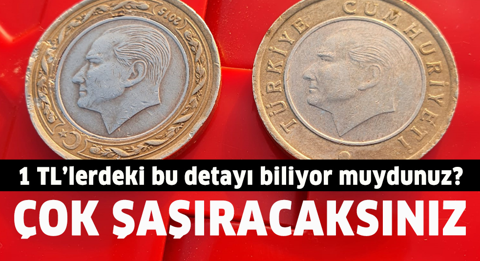 1 TL’lerin ortasındaki gümüş renkli kısım hakkında az bilinen gerçekler